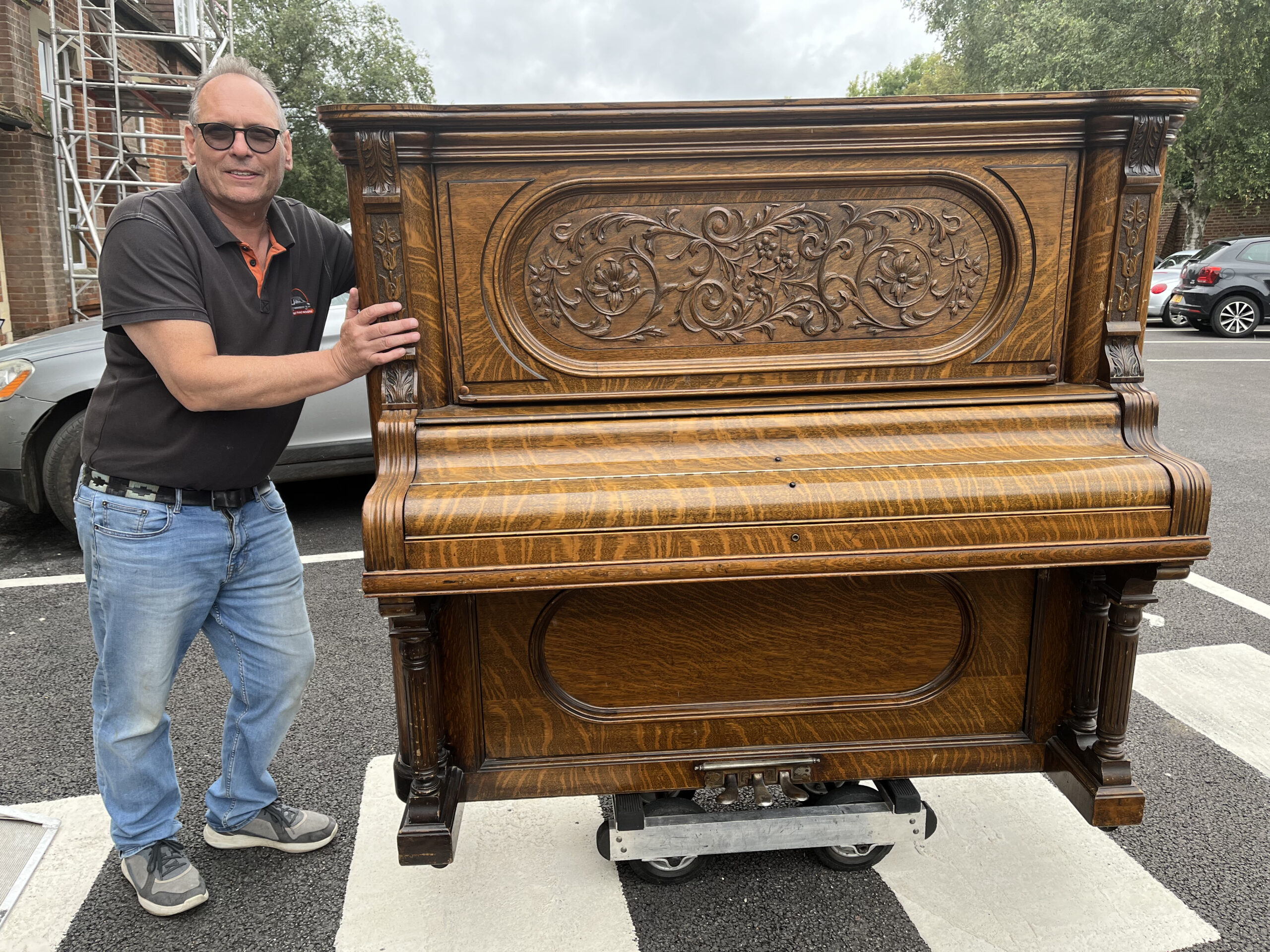 The Ludwig: our largest piano move - Kent Piano Movers